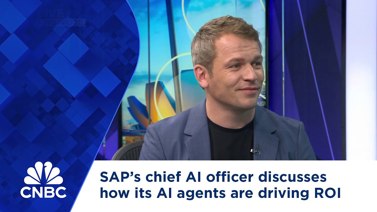 SAP chief AI officer discusses how its AI agents are driving return on ...